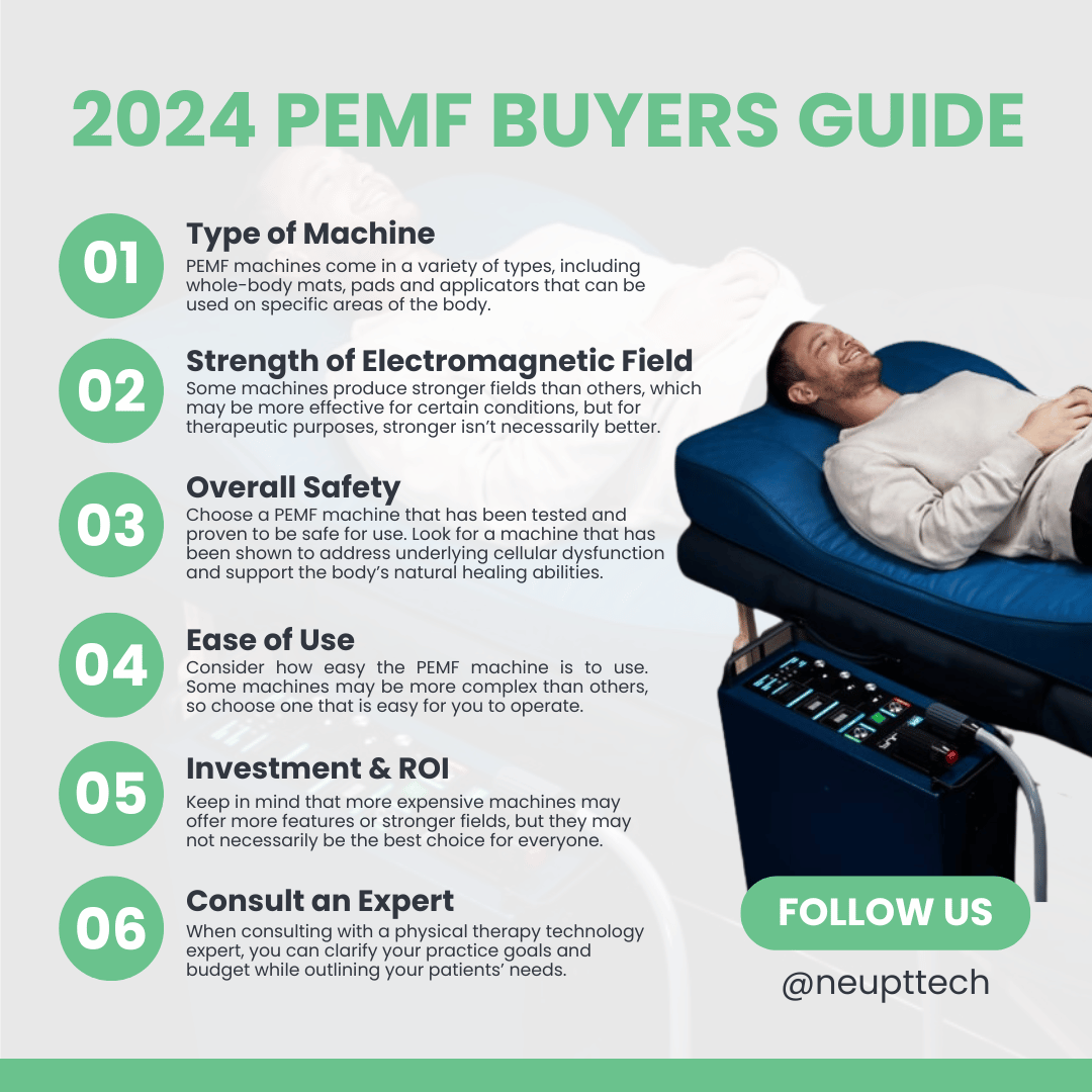 The PEMF Device Buyers Guide for Physical Therapy Owners
